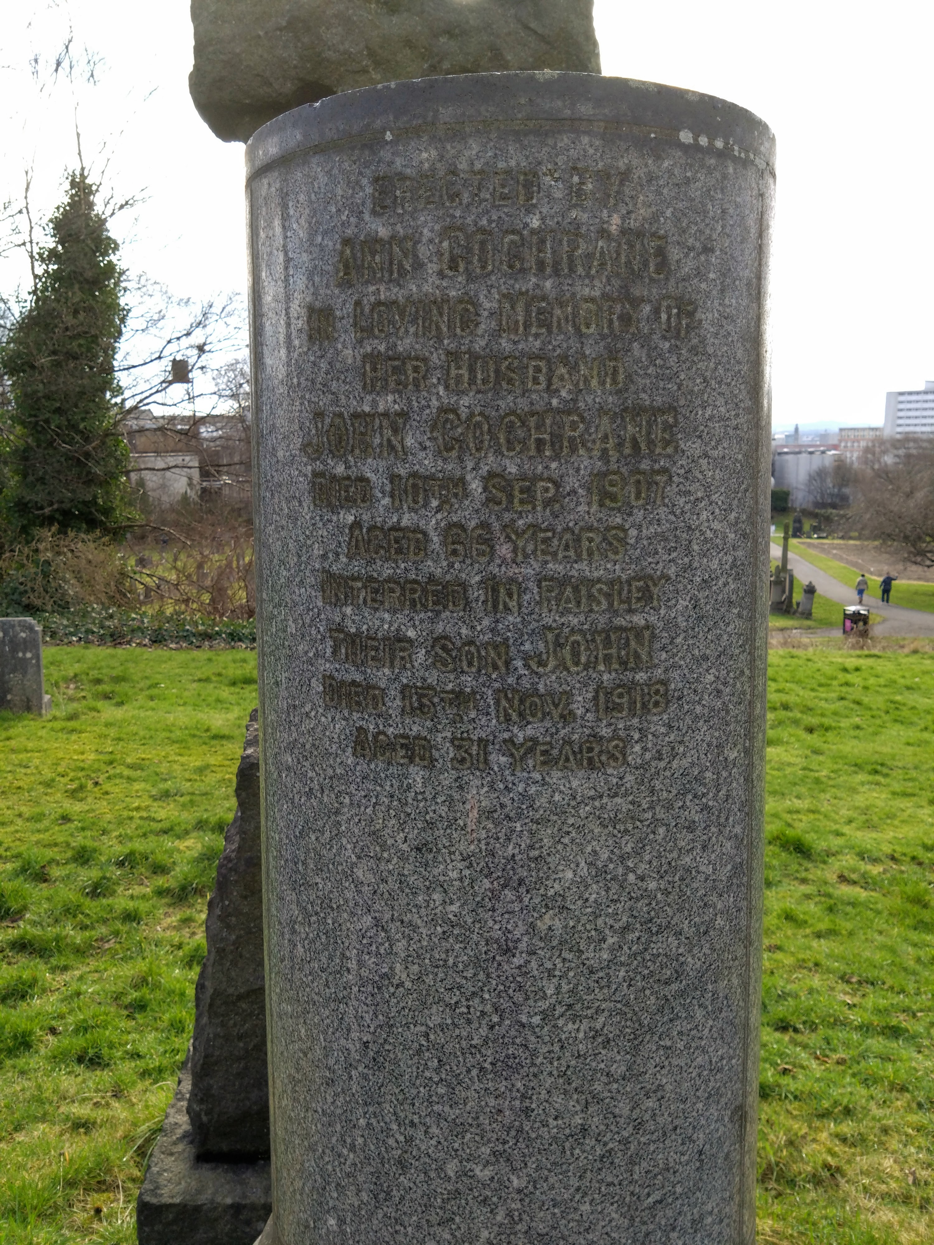 Remembering John Cochrane – Broken Columns