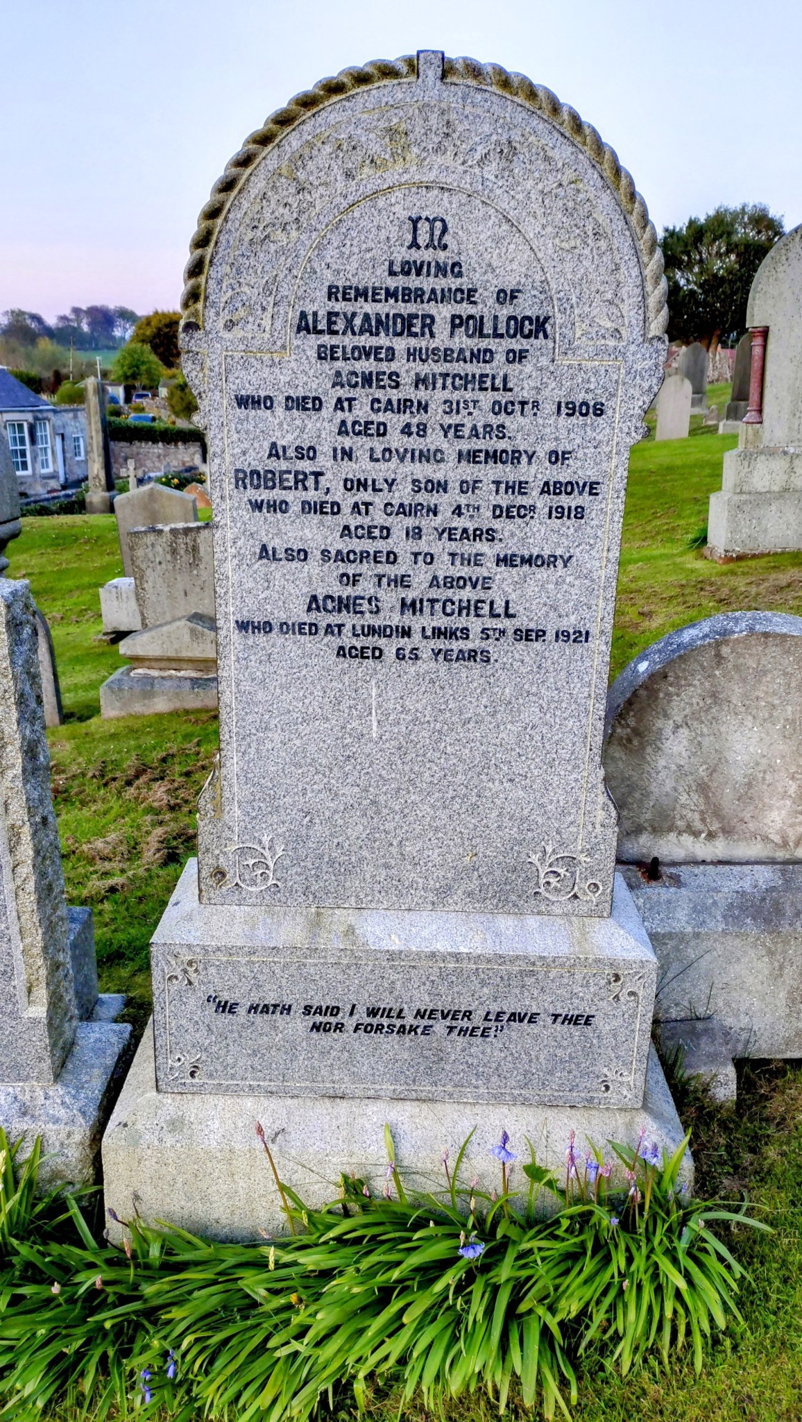 Remembering Robert Pollock – Broken Columns